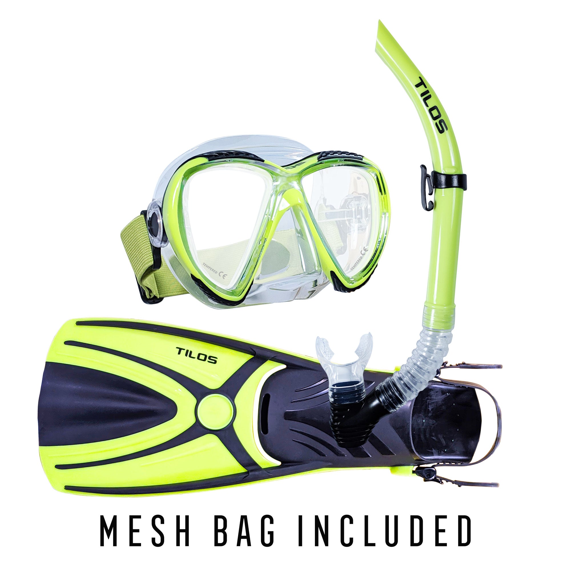 Cogito Mask with U-Pro II Snorkel and Aubade Fins Package | Tilos